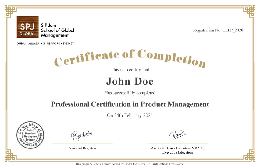 Product Management Courses in Hyderabad - SP Jain